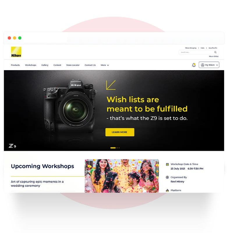 Nikon's Enhanced Digital Experience by Neuronimbus